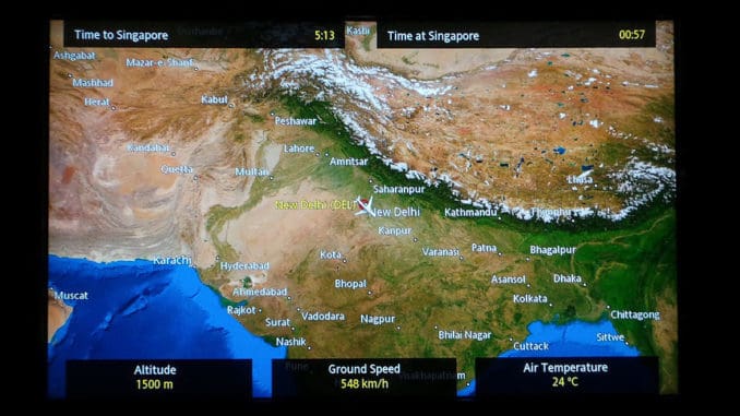 Singapore Airlines A380 First Class Suite SQ403 Delhi - Singapore ...