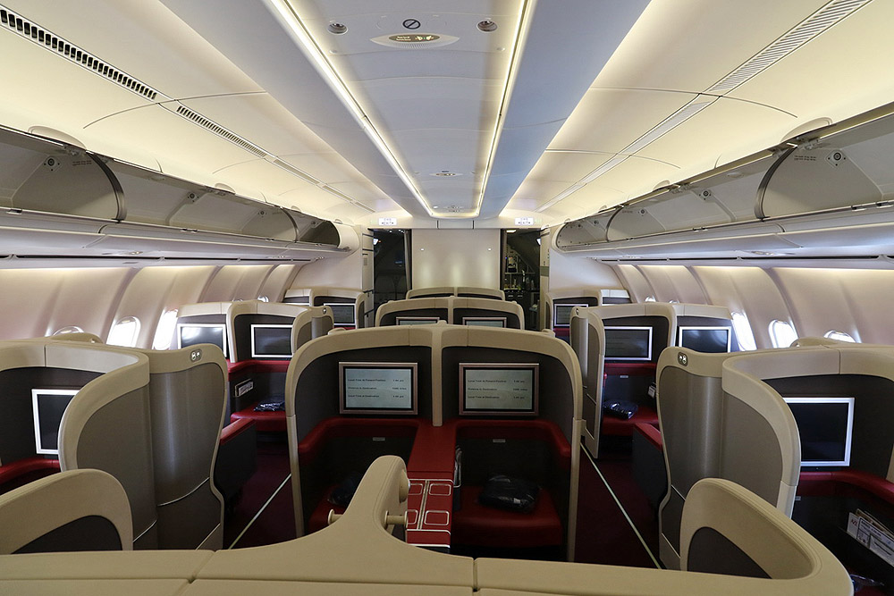 Review: Azerbaijan Airlines Business Class A340-500 and B767-300 ...