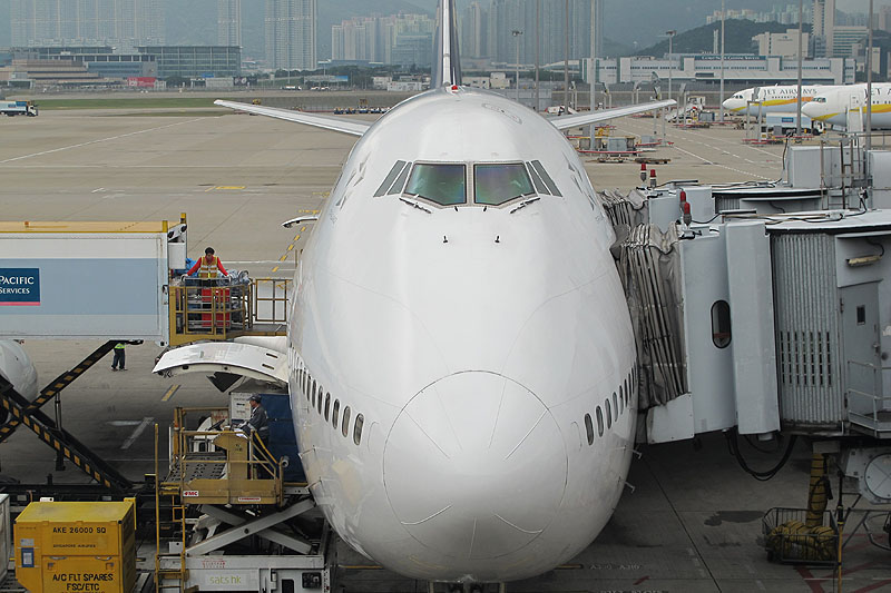 The Last B747 Flight of Singapore Airlines SQ748 HKG-SIN - SamChui.com