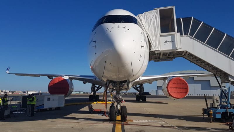 Inside the Airbus A350-1000 XWB Test Plane - SamChui.com