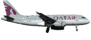 Qatar Airways Airbus A319LR - SamChui.com