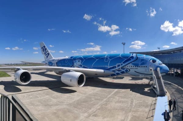 First ANA "Flying Honu" A380 Delivered! - SamChui.com