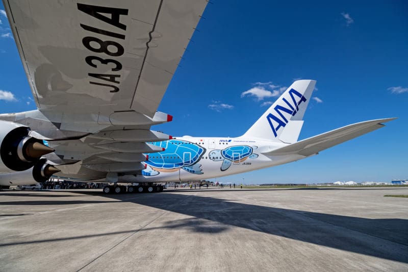 First ANA "Flying Honu" A380 Delivered! - SamChui.com