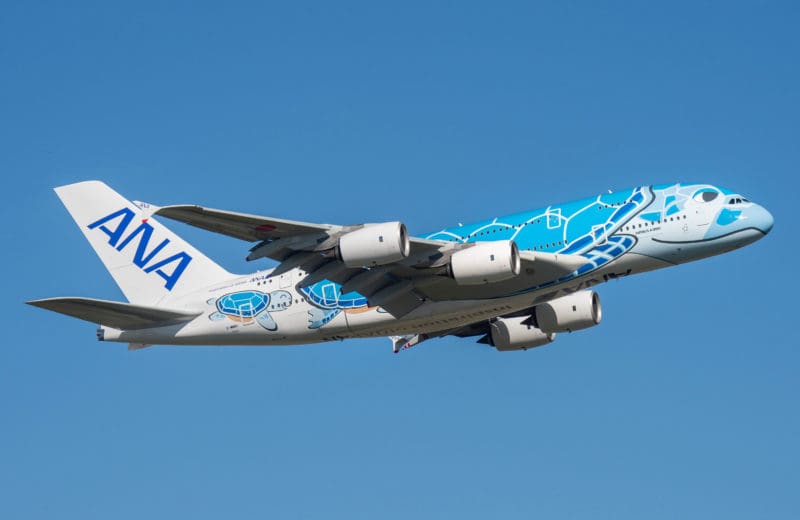 First ANA "Flying Honu" A380 Delivered! - SamChui.com