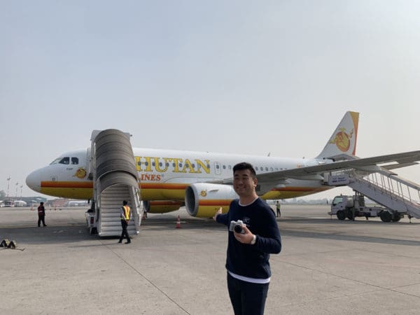 Review: Bhutan Airlines A319 Kathmandu to Paro, Bhutan - SamChui.com