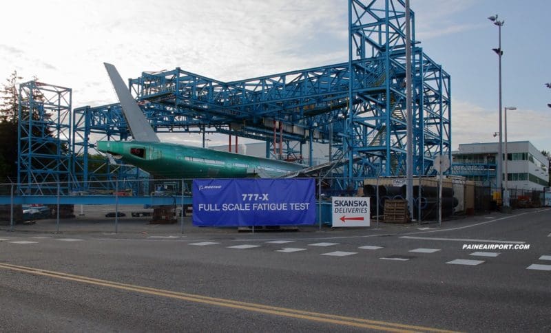 Boeing prepares 777X for fatigue testing - SamChui.com