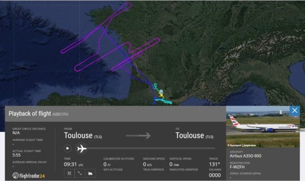 British Airways A350-1000 Performs First Flight - SamChui.com