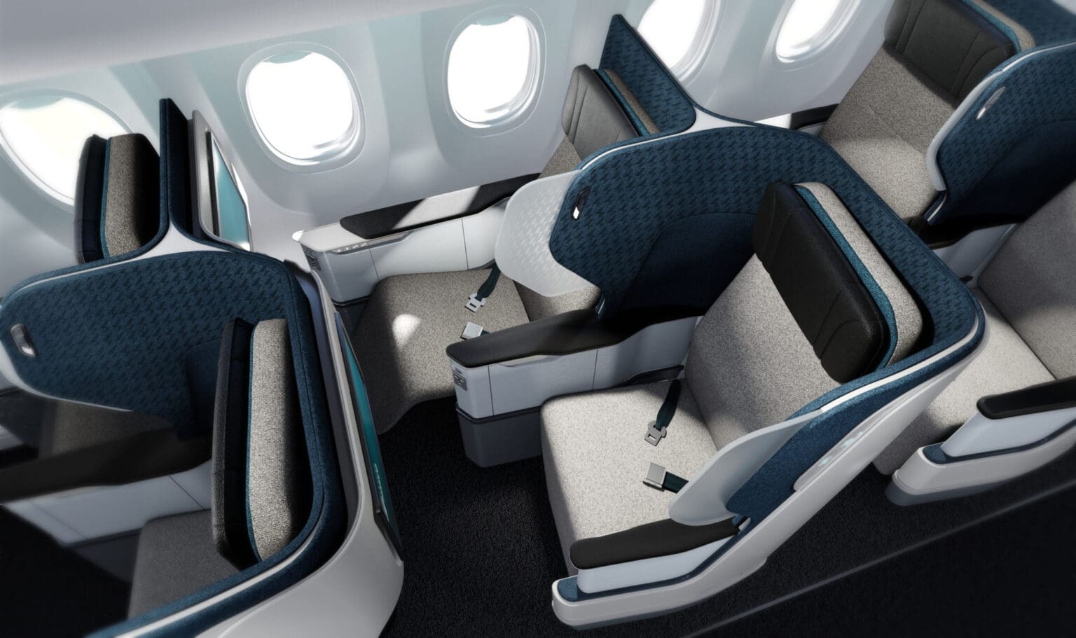 New Business Class Seats on Emirates' Boeing 777X - SamChui.com