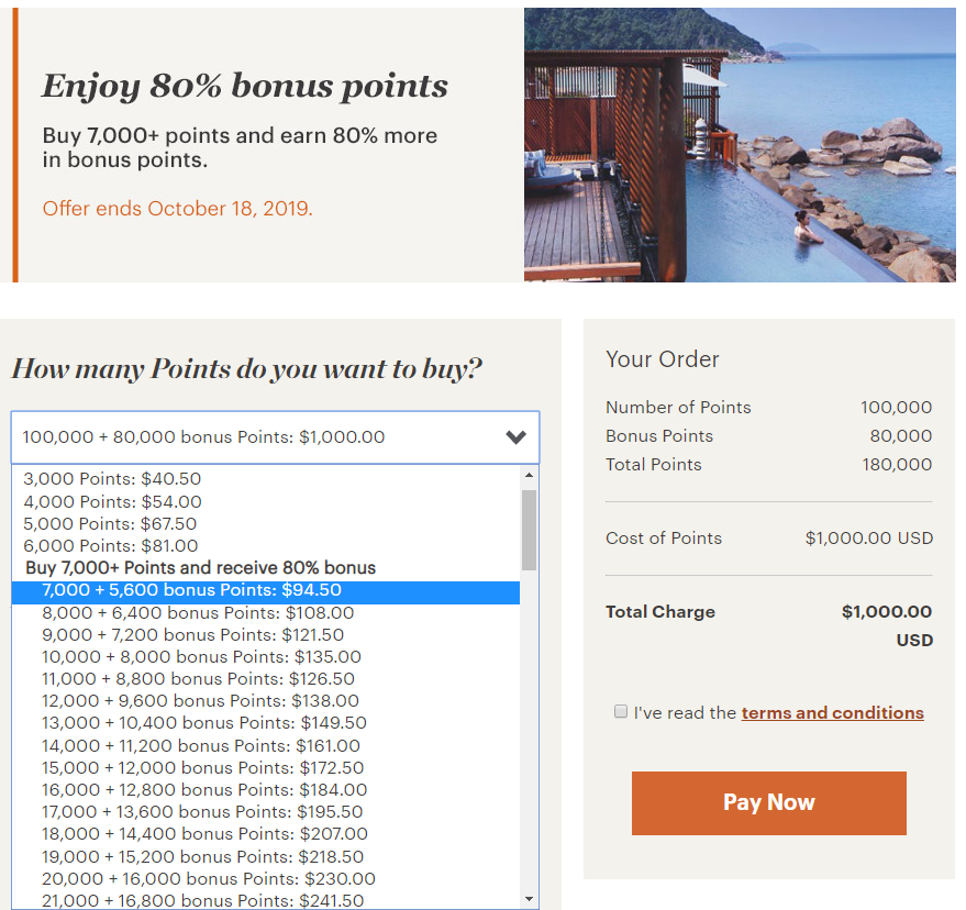 Get Up To 80 000 Bonus Points And 10x Points On Hotel