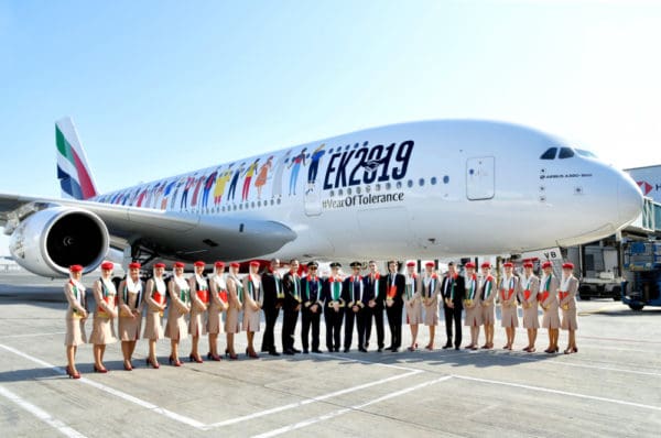 Emirates Flight EK2019 Set Guinness Record for Most Nationalities