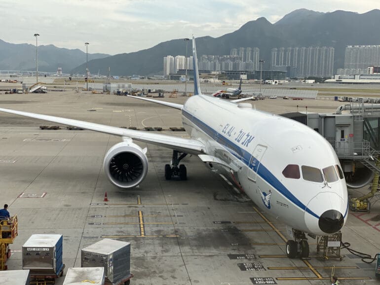 Review: EL AL B787-9 Business Class Hong Kong to Tel Aviv