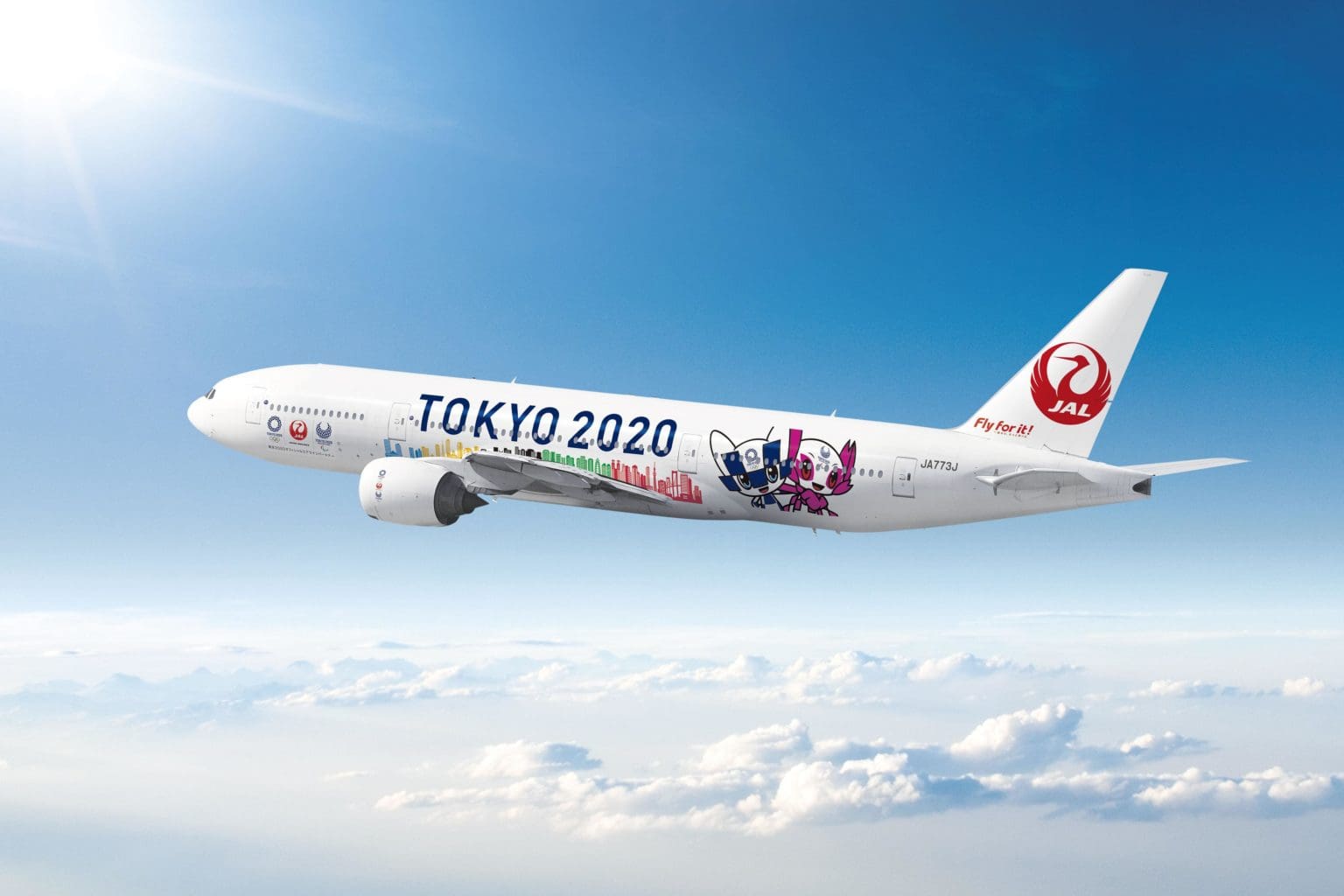 Japan Airlines B787 Carries Olympic Torch from Athens to Japan ...