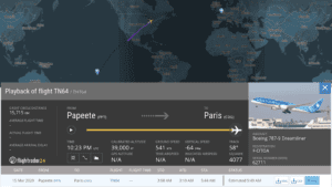 Air Tahiti Nui Operate World Longest Domestic Flight - SamChui.com