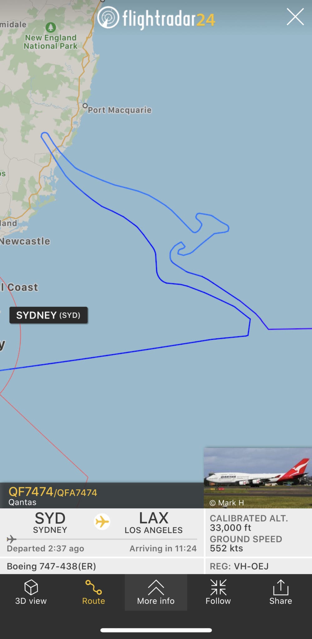 Exclusive: The Last Qantas B747 at Mojave - SamChui.com
