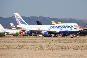 Photography: Rare Glimpse of Airplane Storage in Europe - SamChui.com