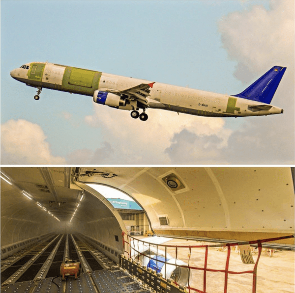 World's First A321 Freighter Spotted in Qantas Livery - SamChui.com