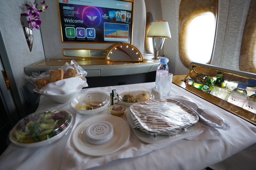 Emirates First Class Offering - SamChui.com