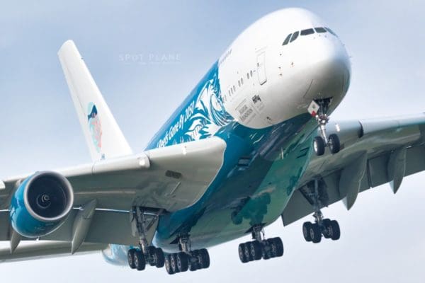 Onboard Special Farewell Flight of Hi Fly A380 - SamChui.com