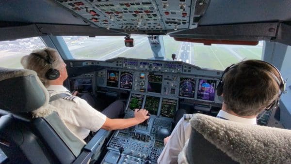 Onboard Special Farewell Flight of Hi Fly A380 - SamChui.com