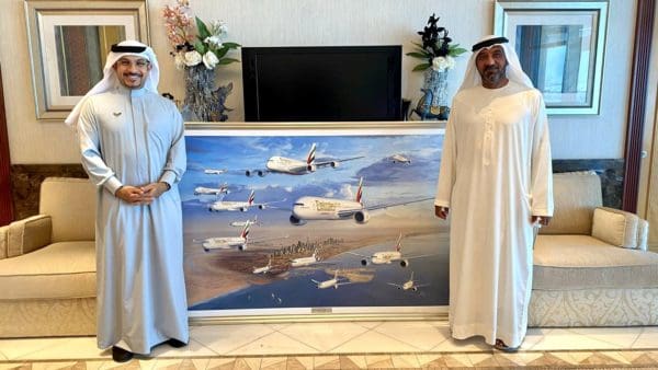 My Meeting With HH Sheikh Ahmed - Chairman and CEO of Emirates