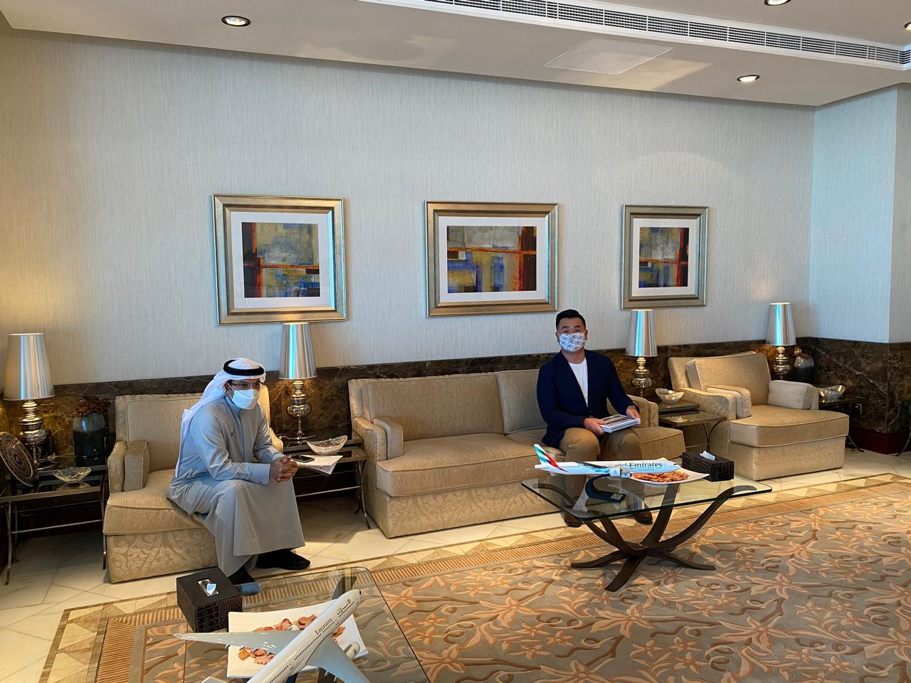My Meeting With HH Sheikh Ahmed - Chairman and CEO of Emirates