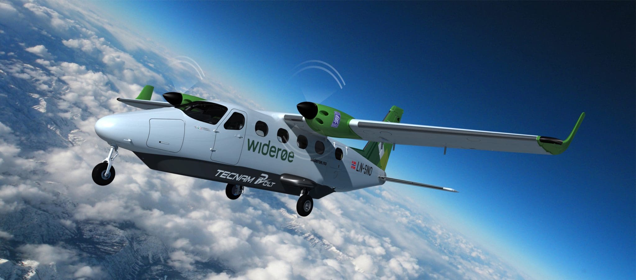 The all-electric P-Volt aircraft by Tecnam and Rolls-Royce - SamChui.com