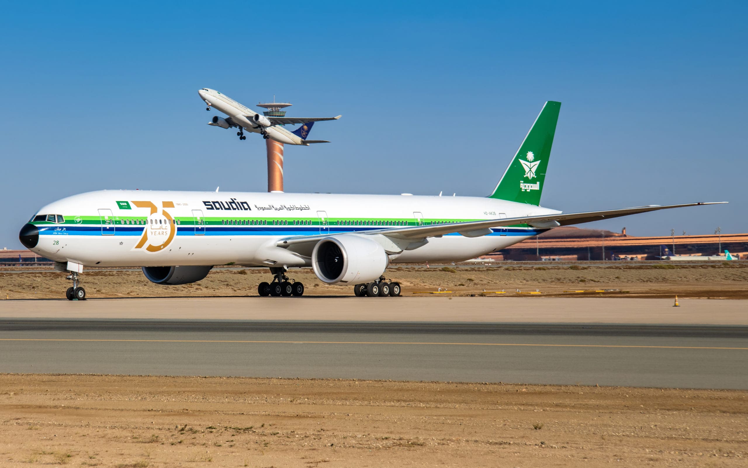 Saudia Reveals Two Special 75 Year Anniversary Liveries