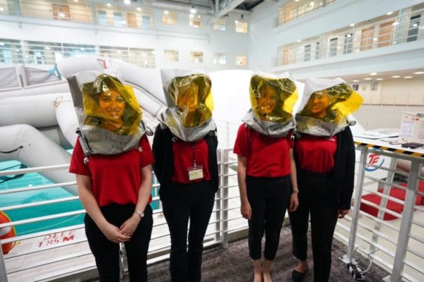Inside Emirates Aviation College - How Emirates Train Their Cabin Crew?