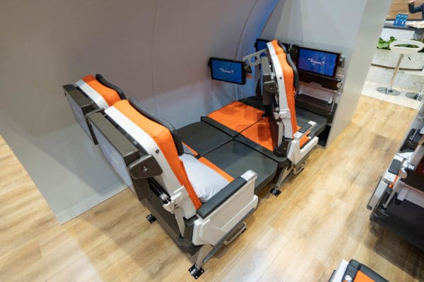 4 New Conceptual Airplane Seat at Aircraft Interiors 2022