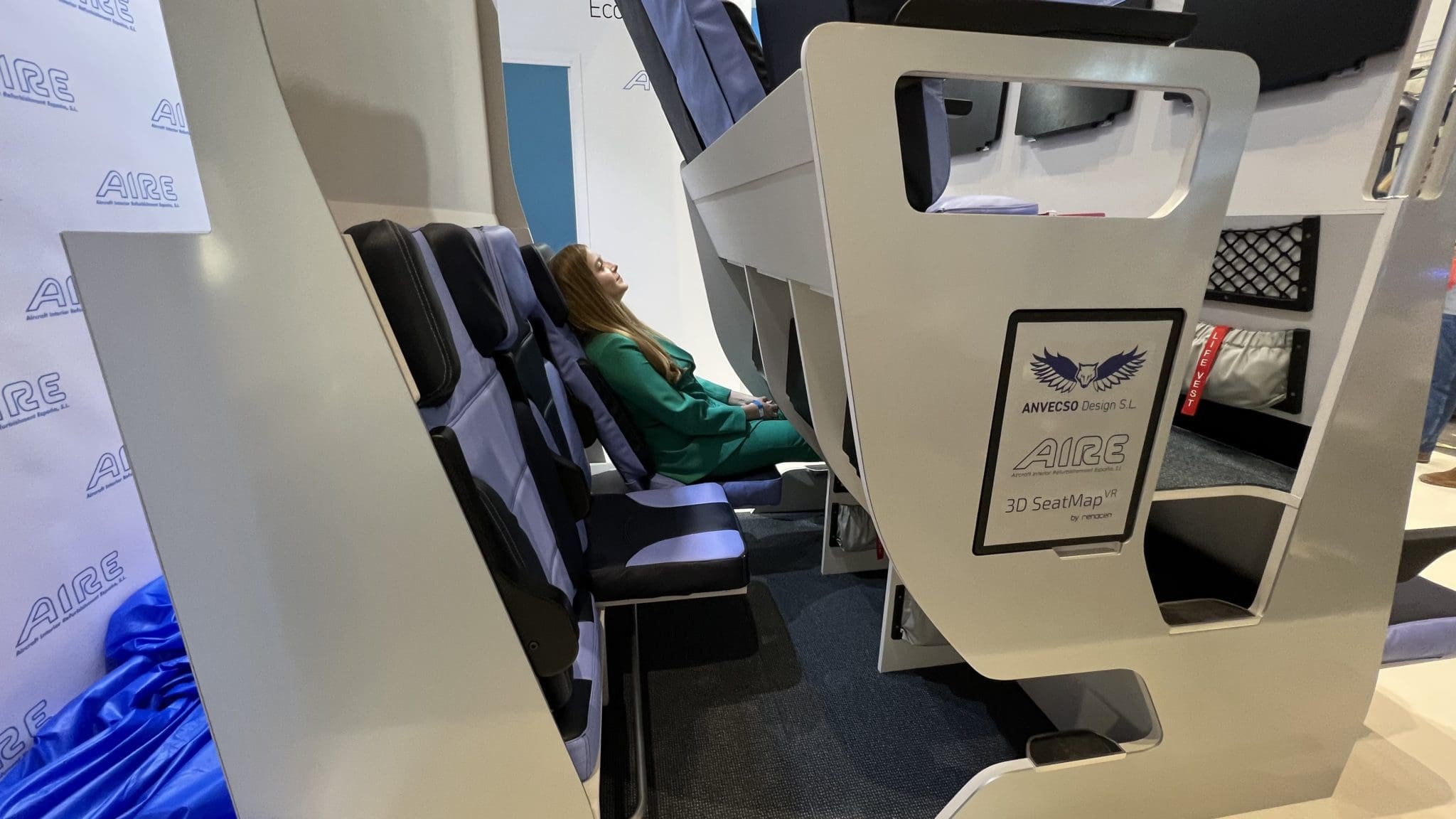 4 New Conceptual Airplane Seat at Aircraft Interiors 2022