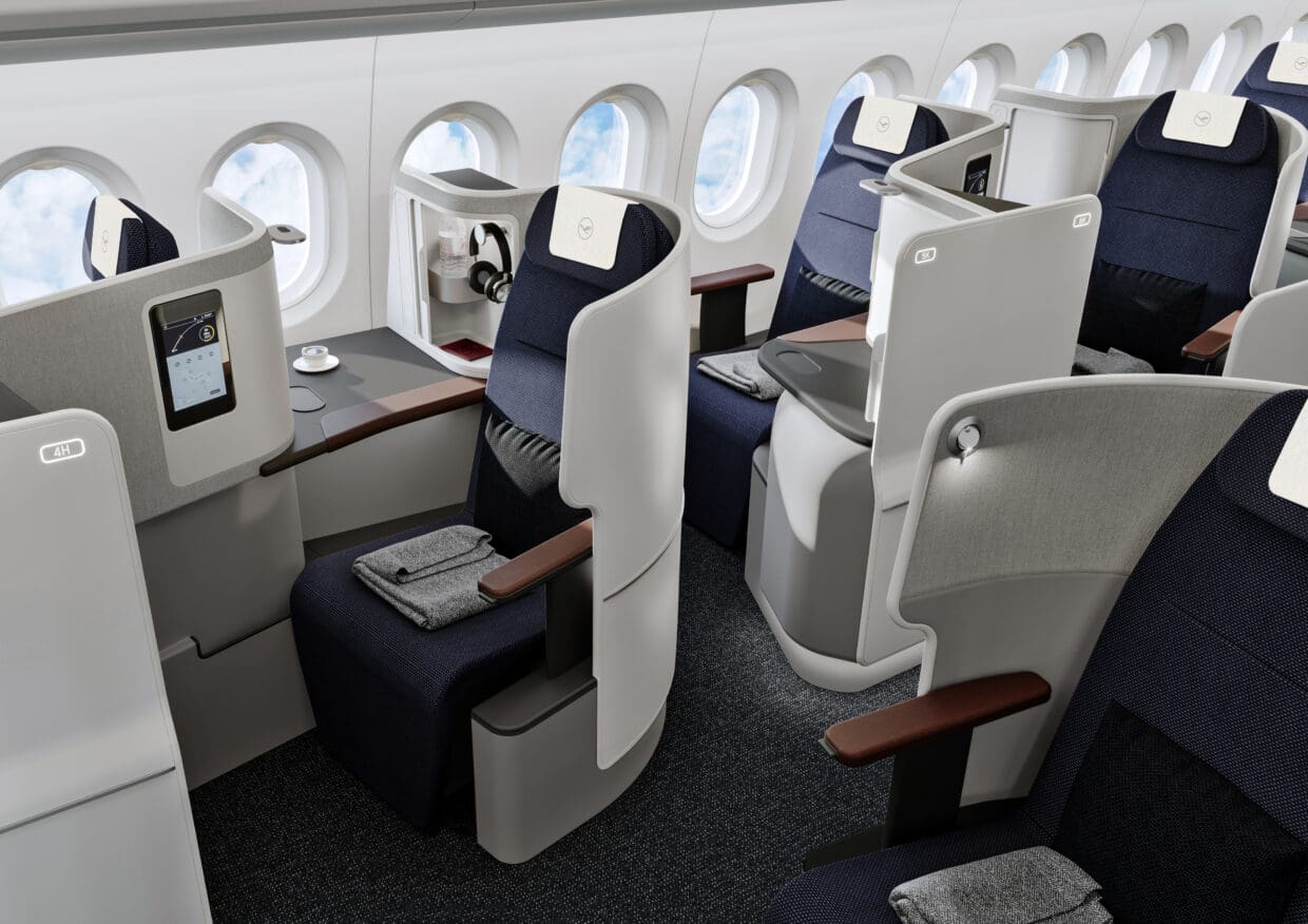 Lufthansa Unveils New Cabins - First and Business Class Suites
