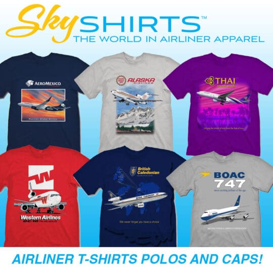 10 Airline T-Shirts for Airline Lovers