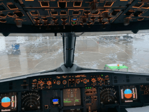 SAUDIA A330 and Libyan A320 Damaged By Heavy Storm In-Flight ...