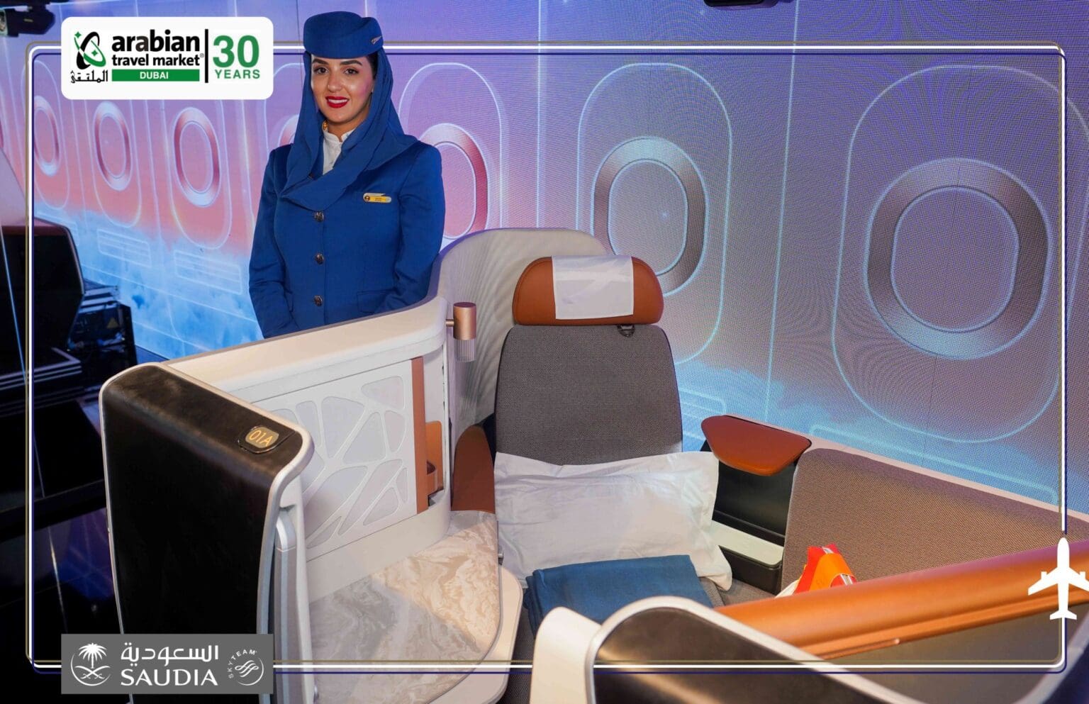 SAUDIA and flyDubai Unveil New Business Class Cabin