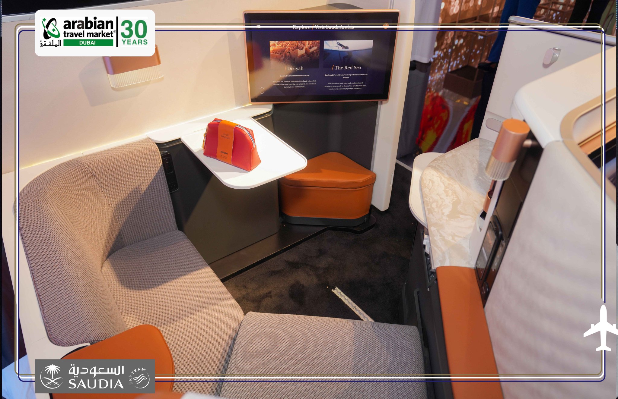 SAUDIA and flyDubai Unveil New Business Class Cabin