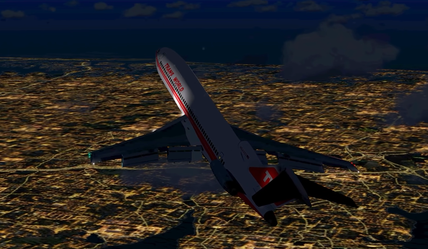 Miracle on TWA Flight 841 - Terrifying Plunge with two 360 Degrees Roll