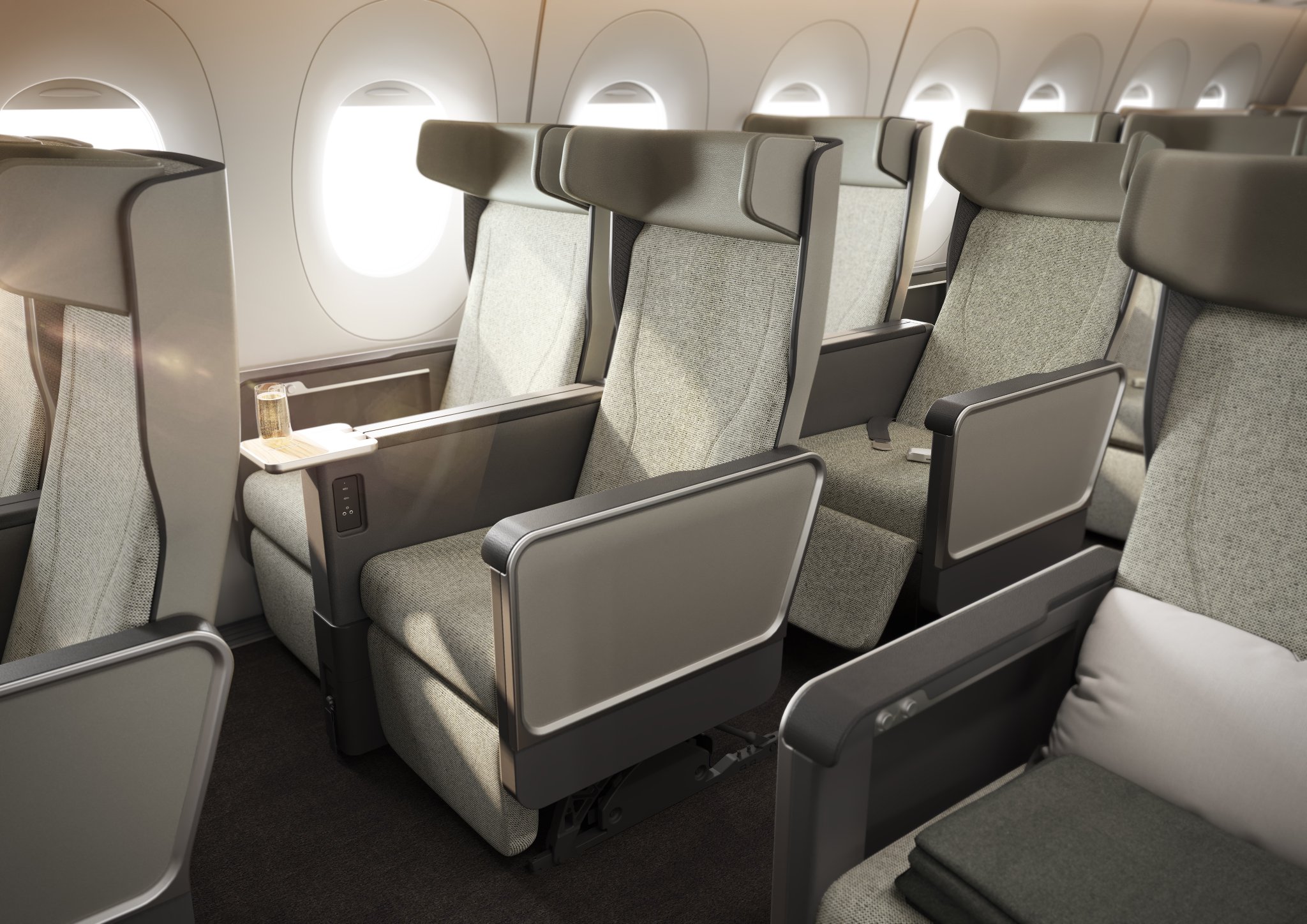 Qantas Unveils Entire Airbus A350 Cabin
