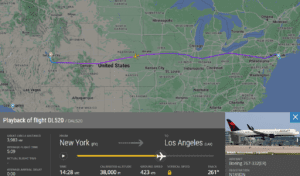 Emergency Slide Accidentally Deployed on Delta Air Lines Boeing 767