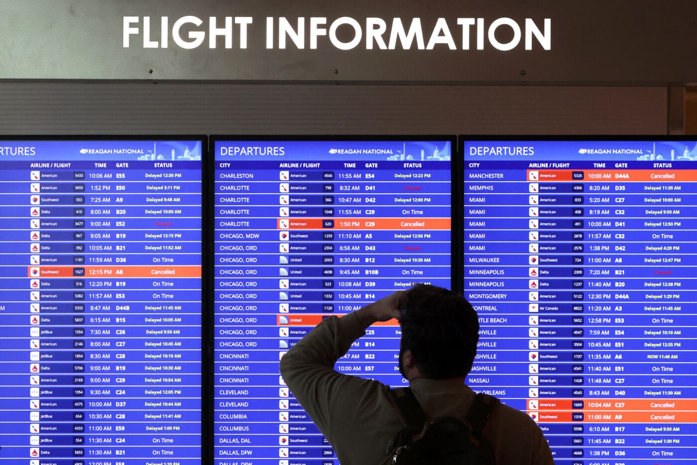 Top 10 Most Disrupted US Airlines and Airports
