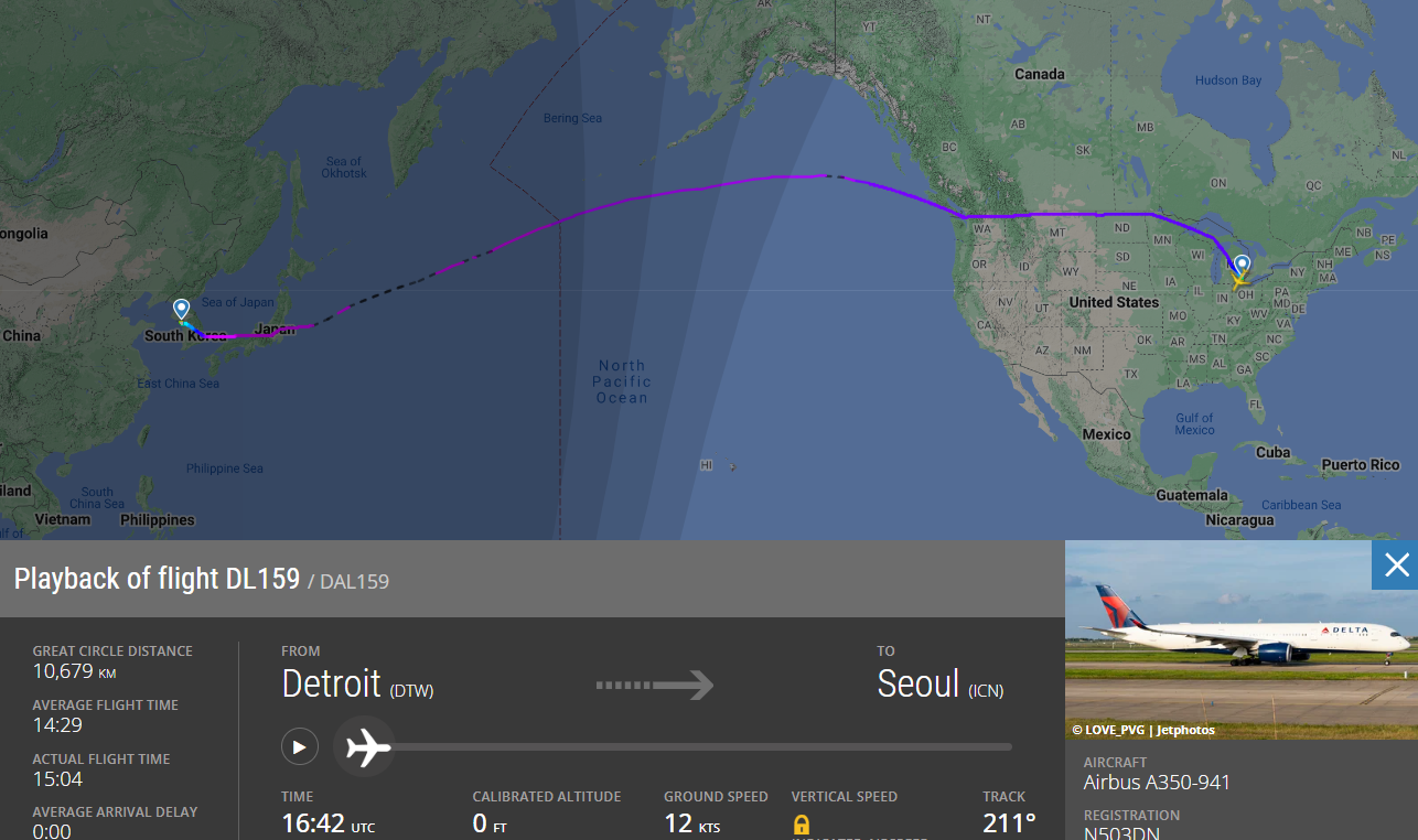 How Are Transpacific Flights Affected by Russian Volcanic Eruption?