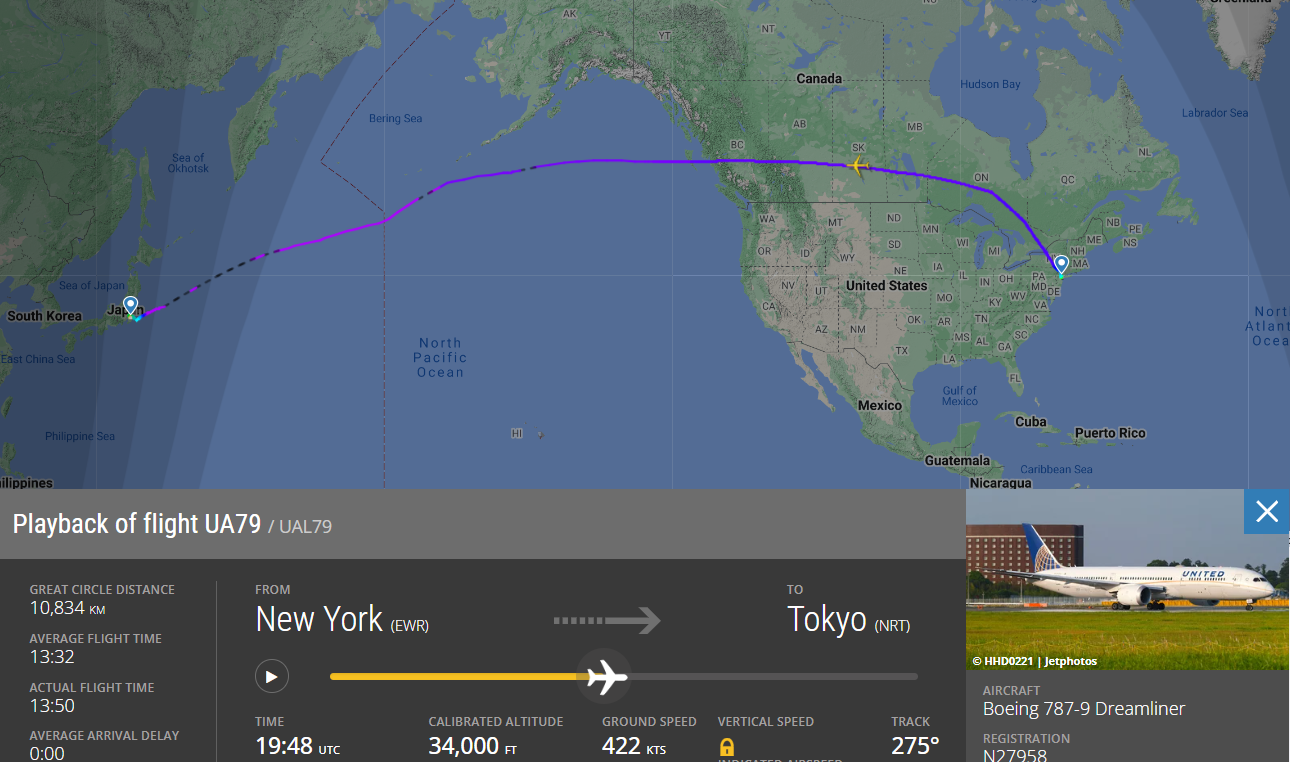 How Are Transpacific Flights Affected by Russian Volcanic Eruption?