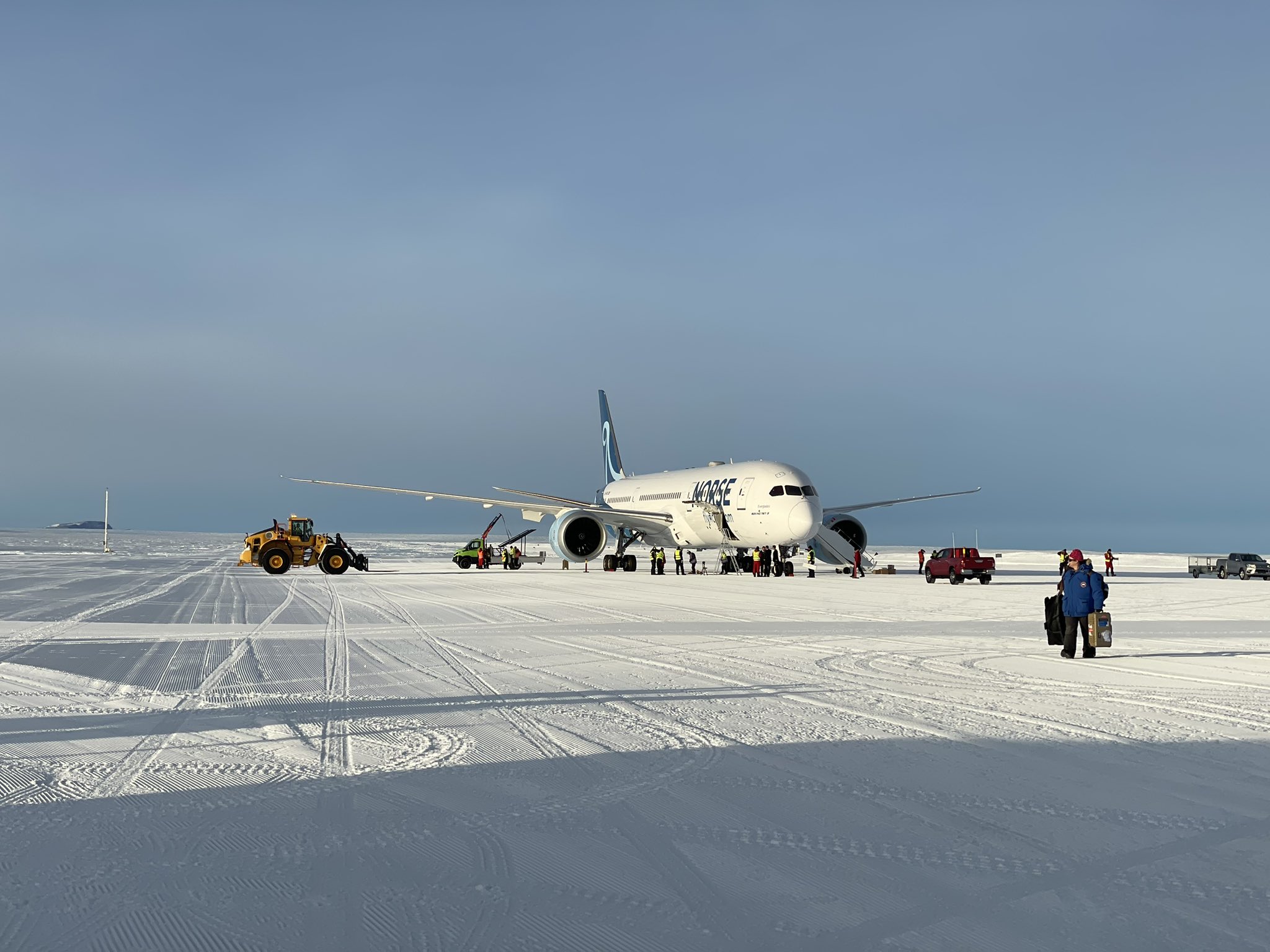 Norse Atlantic Lands the First B787 Dreamliner in Antarctica