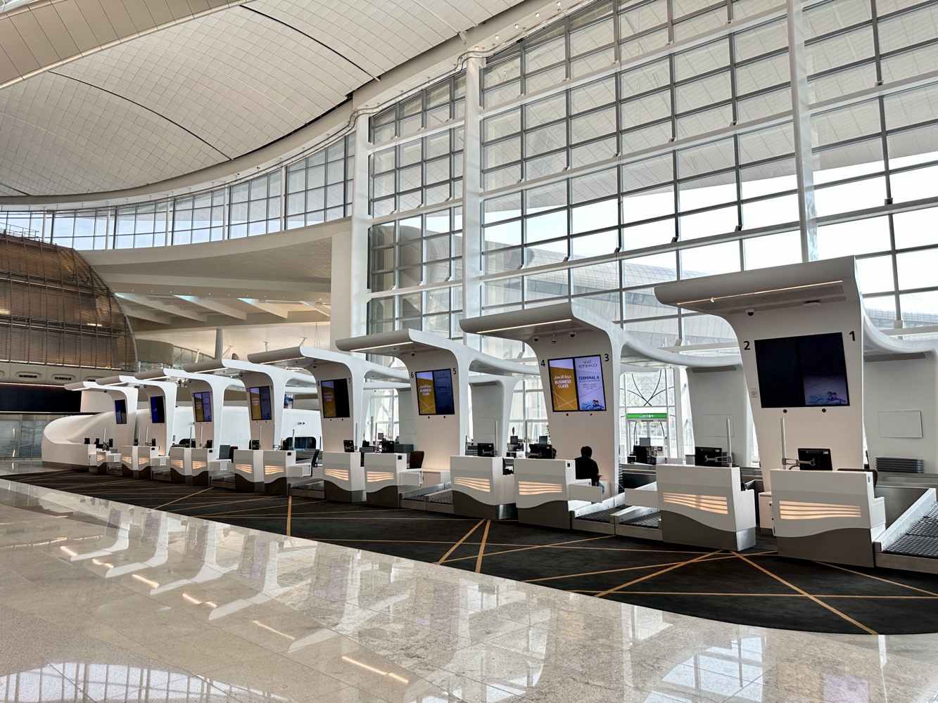 Photo Report: First Look of Abu Dhabi's New Airport Terminal A