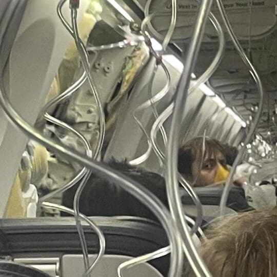 Alaska Airlines B737 MAX Lost Exit Door In Flight + Rapid Decompression