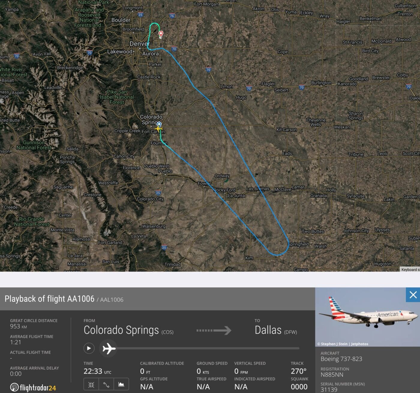 American Airlines B737 Catches Fire, Passenger Flee Over the Wing