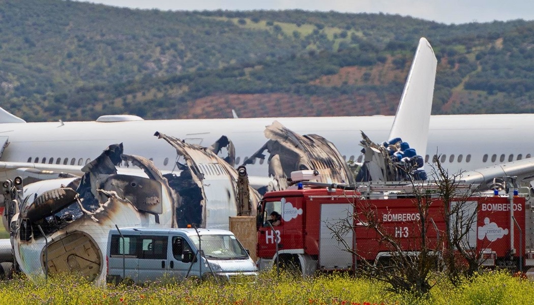 Ex-Cathay Pacific A330 Destroyed by Fire in Long-Term Storage