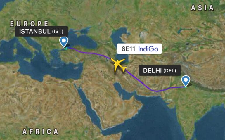Pakistan Closed Airspace to All Indian Airlines