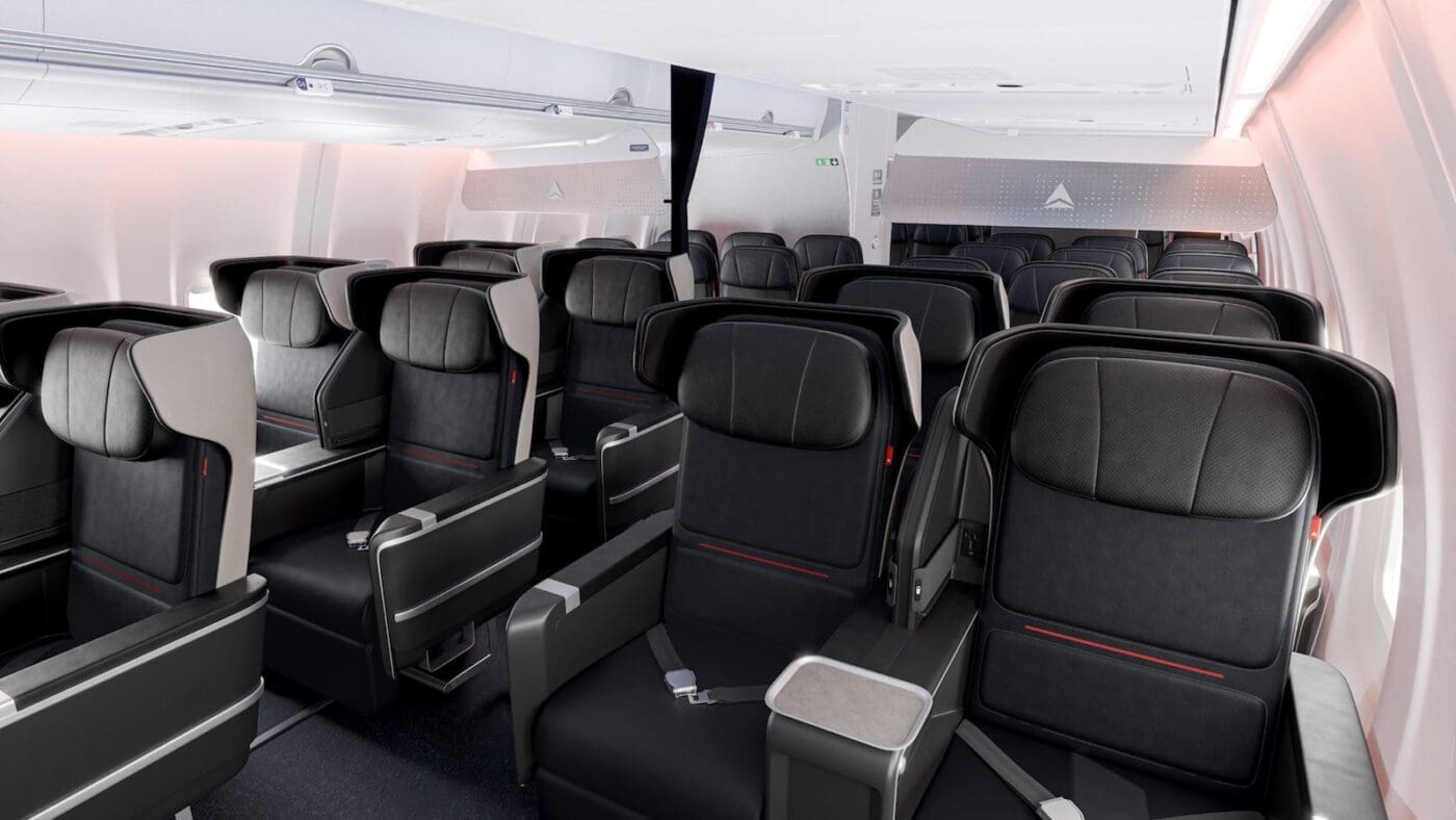 Delta Unveils New Cabin Interior
