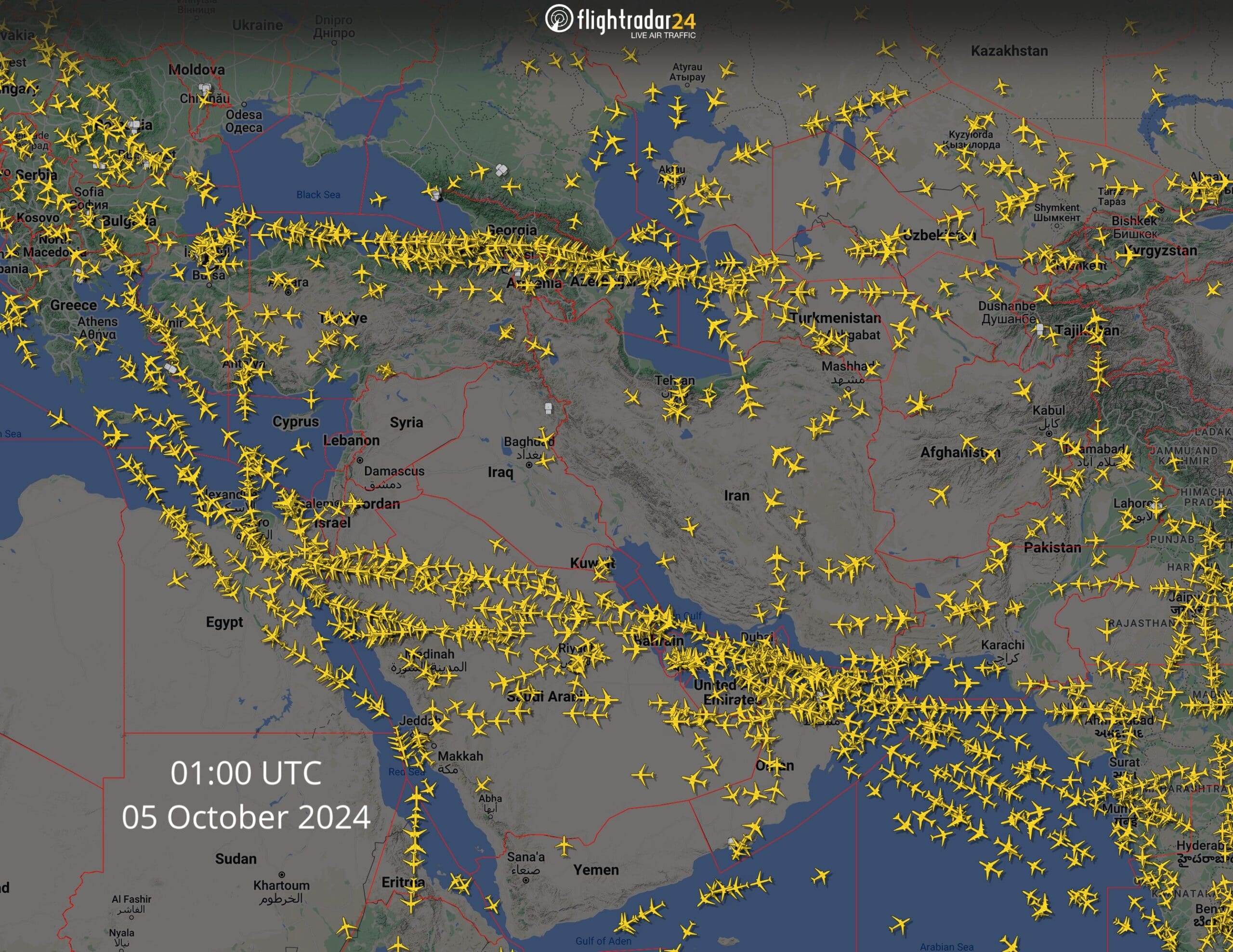 Middle East Flight Diversions Amid Airspace Closures