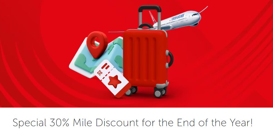 Turkish Airlines Offers 30% off Award Ticket in all Cabins